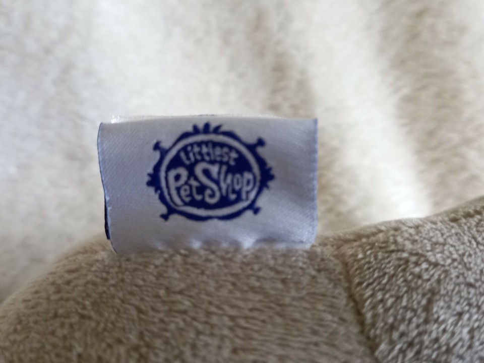 Little Pet Shop Plush Toy Pepper Clark 11" Grey Pepper Clark Soft Plush ...