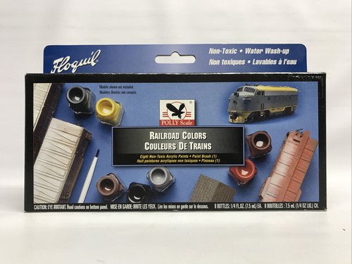 Floquil Polly Scale Railroad Colors Paint Set 490001 75611490014| eBay
