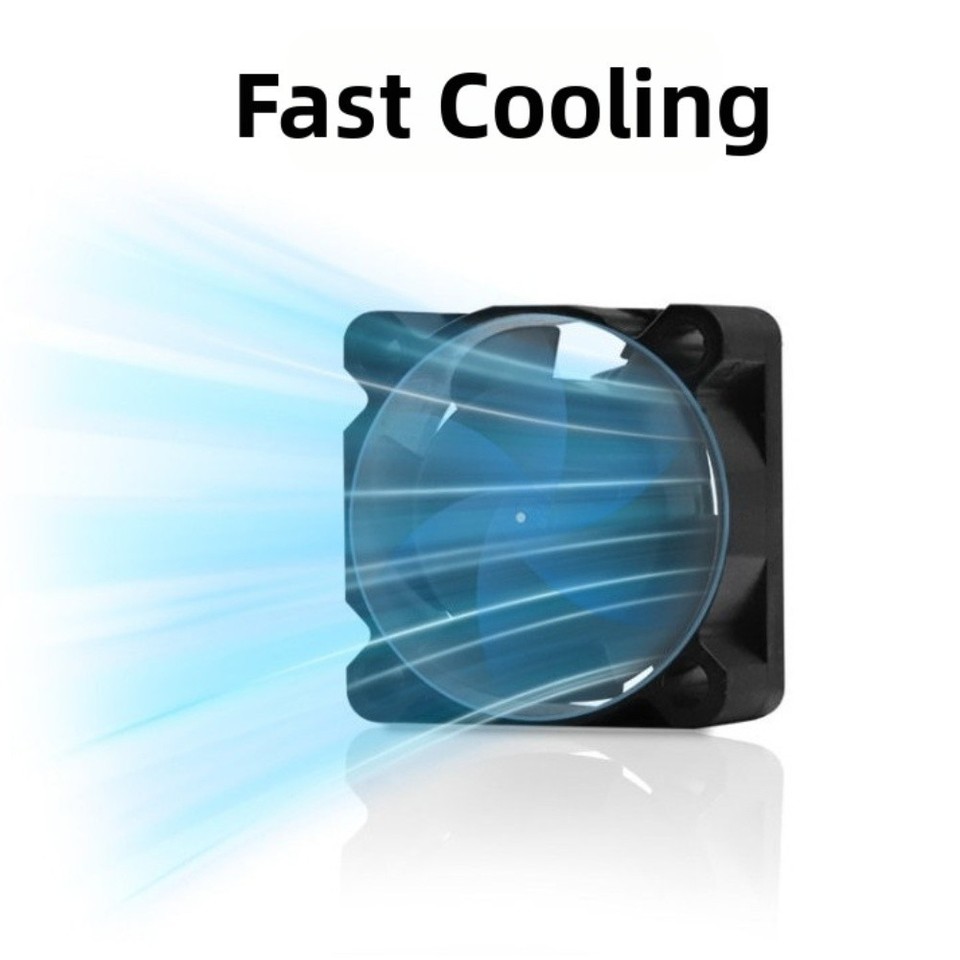 Hot End Fan Double Ball Bearing Extend Component Lifespan Plastic ...