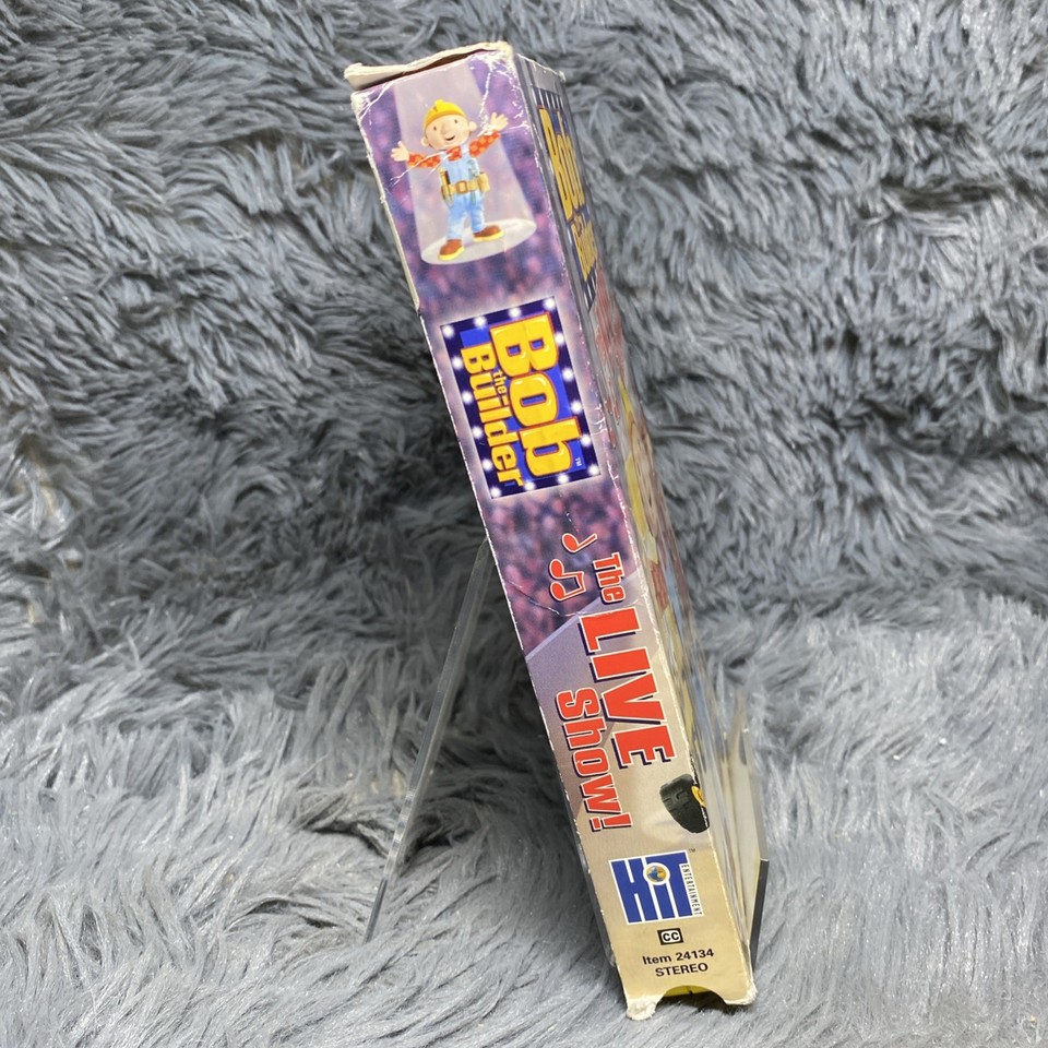 Bob the Builder: The LIVE Show! VHS Tape 2004 Slipsleeve Never Seen On ...