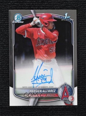 2025 Bowman Chrome Prospect Auto Hayden Alvarez #CPA-HA | eBay