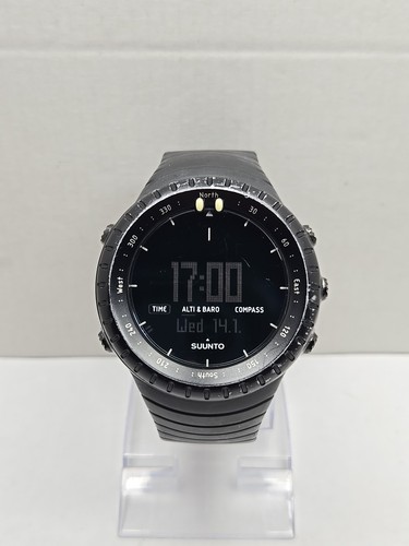 Suunto Core All Black Outdoor Watch Altimeter Barometer Compass ABC ...