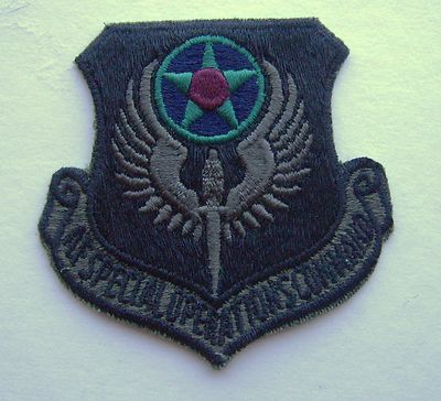 USAF SPECIAL OPERATIONS COMMAND PATCH SUBDUED SHIELD STYLE :K1 | eBay