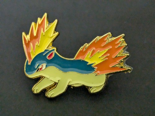 Pokemon Bioworld Boxlunch Exclusive Quilava Pin | eBay