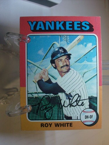 1975 Topps Baseball Card #375 Roy White (91102) | eBay