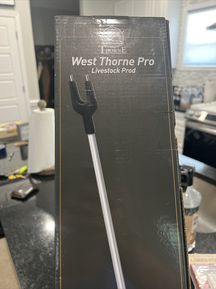 West Thorne Pro Livestock Prod, Waterproof Cattle Prod Stick 33.5" | eBay