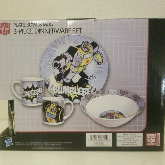 Hasbro Transformers Bumblebee 3-Piece Dinner Set Multicolored for sale ...