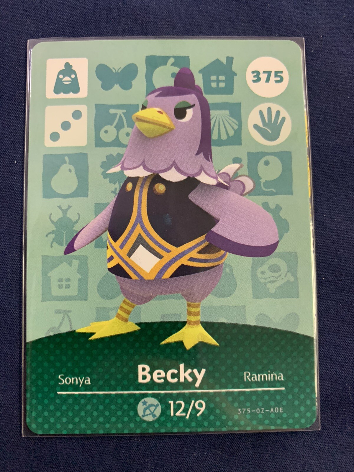 Becky Animal Crossing Amiibo Card #375 | eBay