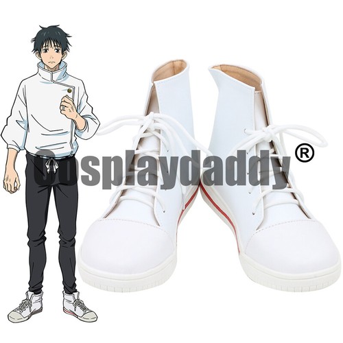 Jujutsu Kaisen Jujutsushi Yuta Okkotsu Cosplay Lace-up Shoes Ankle ...