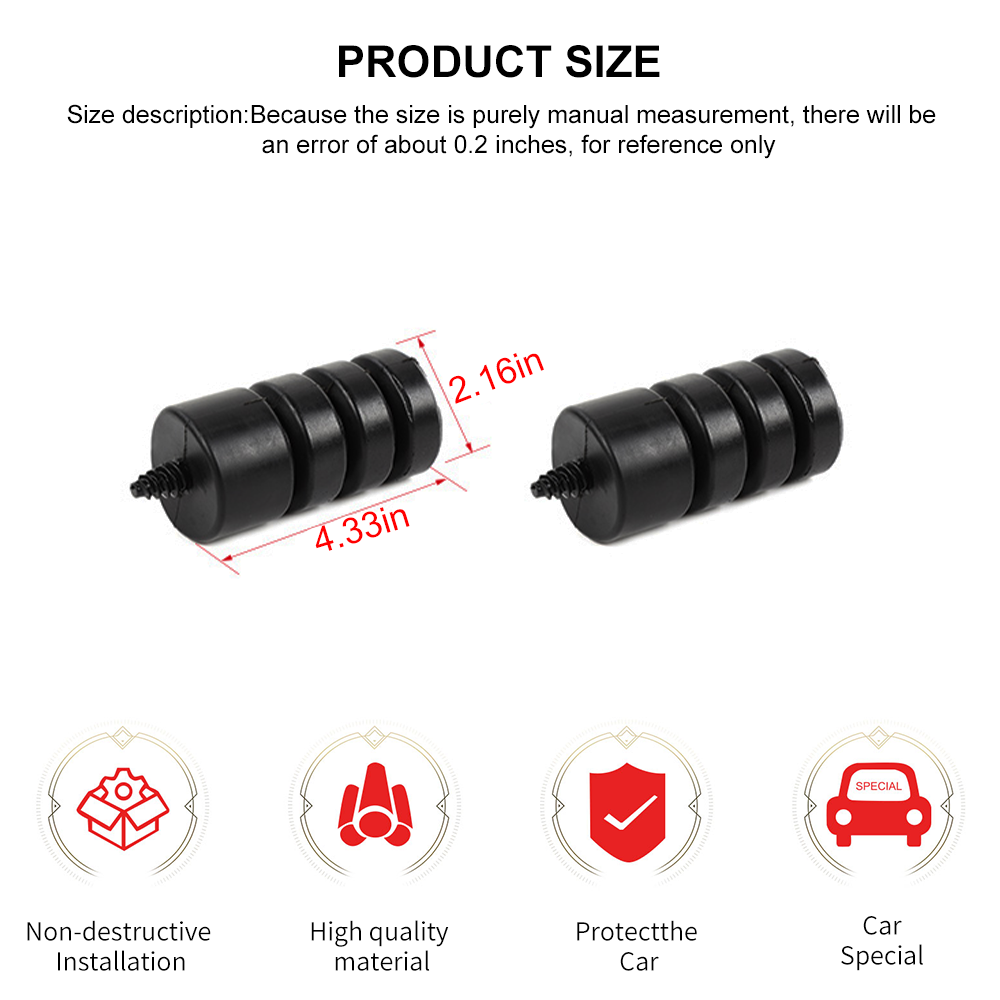 Tailgate bumpstop, stop the spare tire rattle, fits Jeep Wrangler JK JL ...