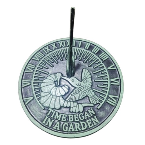 Garden Sundial Clock Outdoor Timepiece for Garden Decor, antique design ...