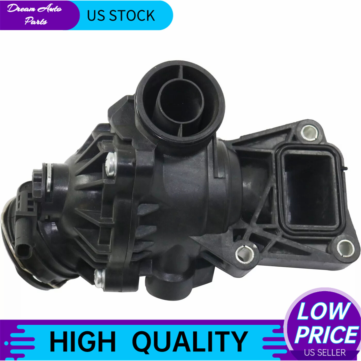 Thermostat Housing For C300 C350 E350 GLE350 GLK350 ML350 R350 12-16 ...