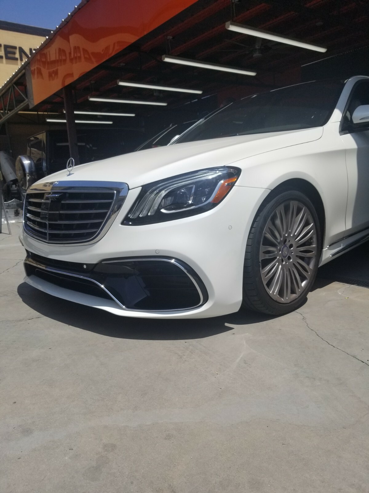 W222 S Class AMG STYLE 19+ S63 S65 Body Kit Front Bumper | eBay