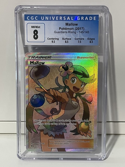 Pokémon TCG Mallow Sun & Moon: Guardians Rising 145/145 Holo Full Art ...