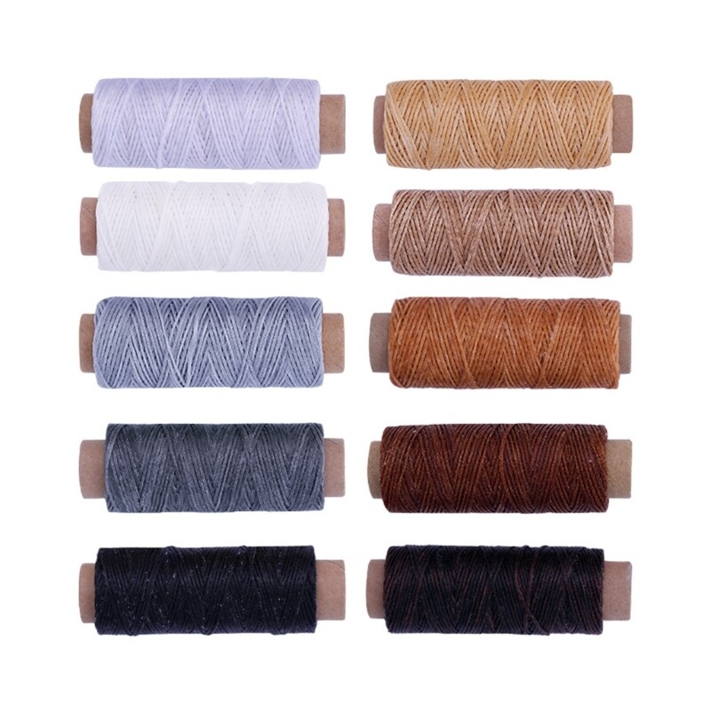Waxed Thread Kits Sewing Waxed Thread Cord 150D Sewing Thread for ...