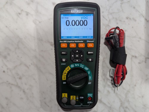 Extech GX900 True RMS Graphical Multimeter With Bluetooth & Leads | eBay