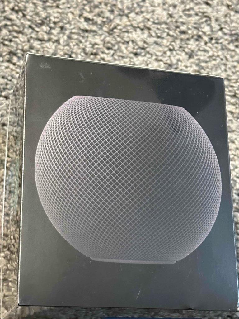 New Apple HomePod Mini - Space Gray A2374 Digital Media Streamer Siri ...