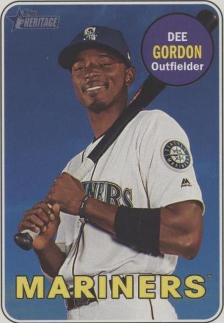2018 Topps Heritage - Dee Gordon #209 for sale online | eBay