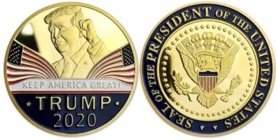 NEW US President Donald Trump Keep America Great 2020 Challenge Coin | eBay