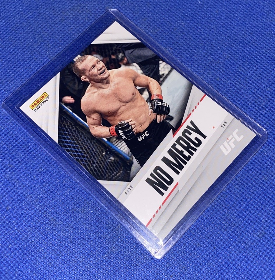PETR YAN 2021 Panini Instant UFC Nicknames 1/325 "NO MERCY" | eBay