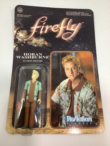 Firefly TV Series Hoban Washburne Action Figure NIP ReAction Funko 2014 ...