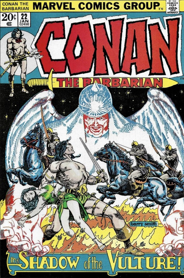 * CONAN THE BARBARIAN VOL 1 #22 * Comic Cover, Multiple sized Poster ...