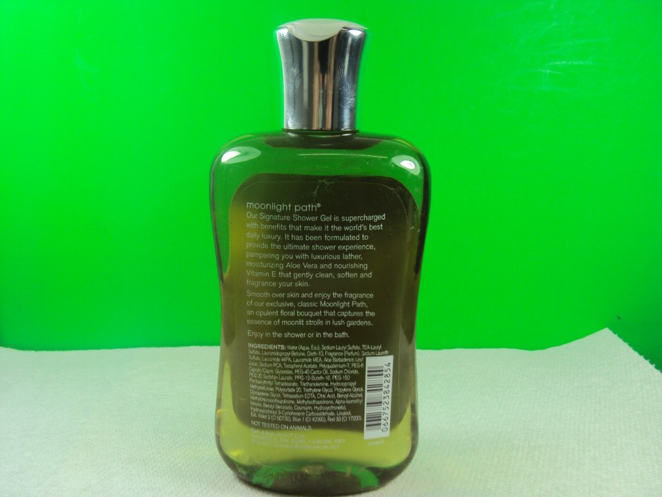 BATH & BODY WORKS SIGNATURE COLLECTION MOONLIGHT PATH Shower Gel 10 oz ...