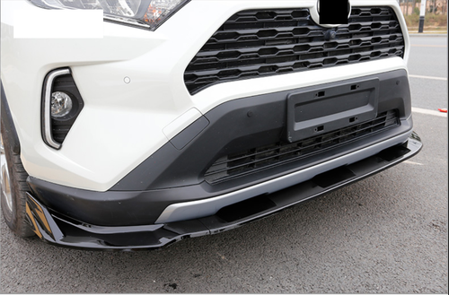 Gloss Black Front Bumper Lip Kit Spoiler Splitter Fit For 2019-2020 ...
