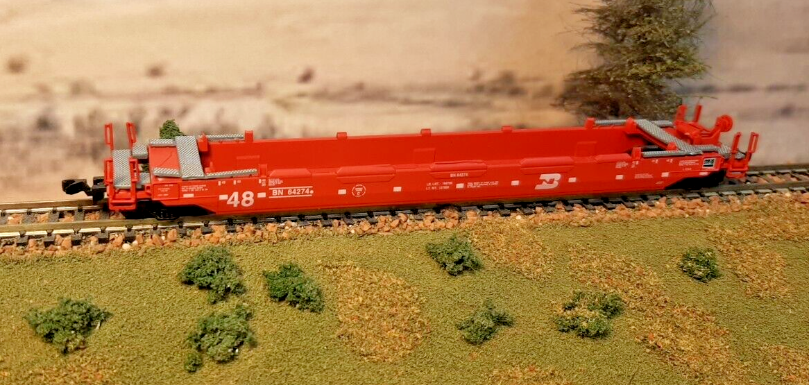 N Scale Husky Stack 8474 Burlington Northern Freight Car Roundhouse (#1 ...