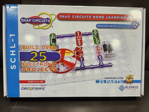 Elenco Snap Circuits Home Learning Kit SCHL-1, STEM Learning Toy | eBay