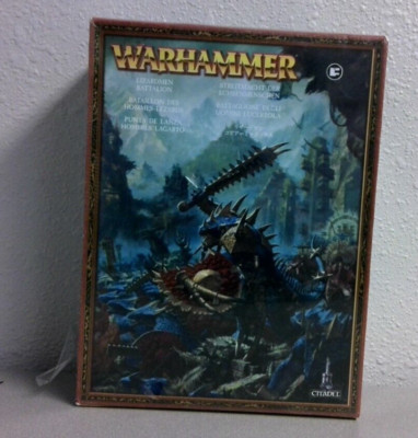 Warhammer: LIZARDMEN BATTALION 88-14 Games Workshop Ltd. 2008 *Factory ...
