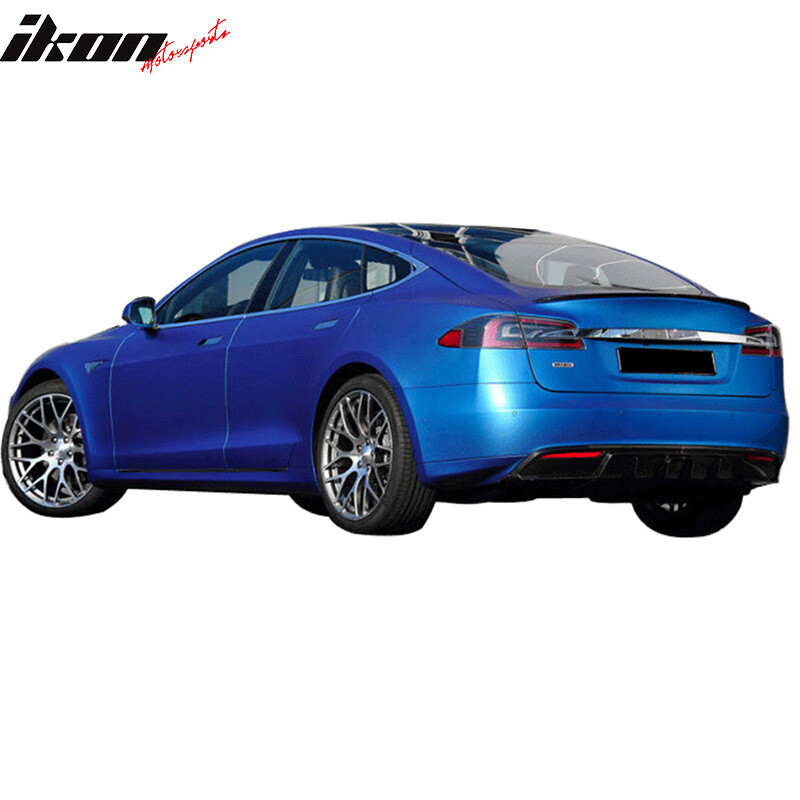 Fits 12-23 Tesla Model S OE Style Rear Trunk Spoiler Wing Painted #PMSS ...