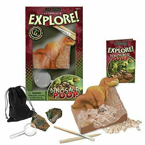 GeoCentral Excavate-Fossilized Dino Poop Dig Kit for sale online | eBay