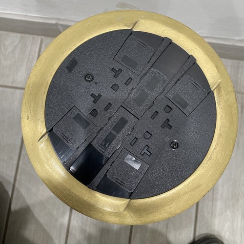 (C) WIREMOLD legrand RC4ATCBZ RC4 Series Poke-Thru Device Bronze 20A⚡️ ...