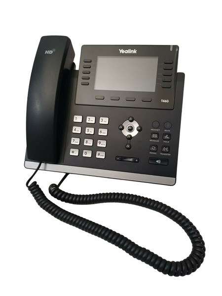 Yealink SIP-T46G Ultra-Elegant IP Phone - Black for sale online | eBay