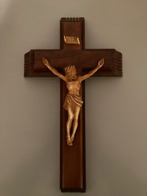 Vintage Catholic Crucifix Cross Sick Call Last Rites Kit - complete | eBay