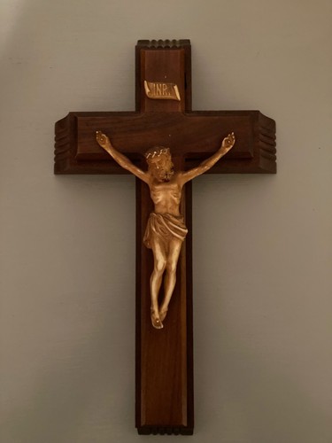 Vintage Catholic Crucifix Cross Sick Call Last Rites Kit - complete | eBay