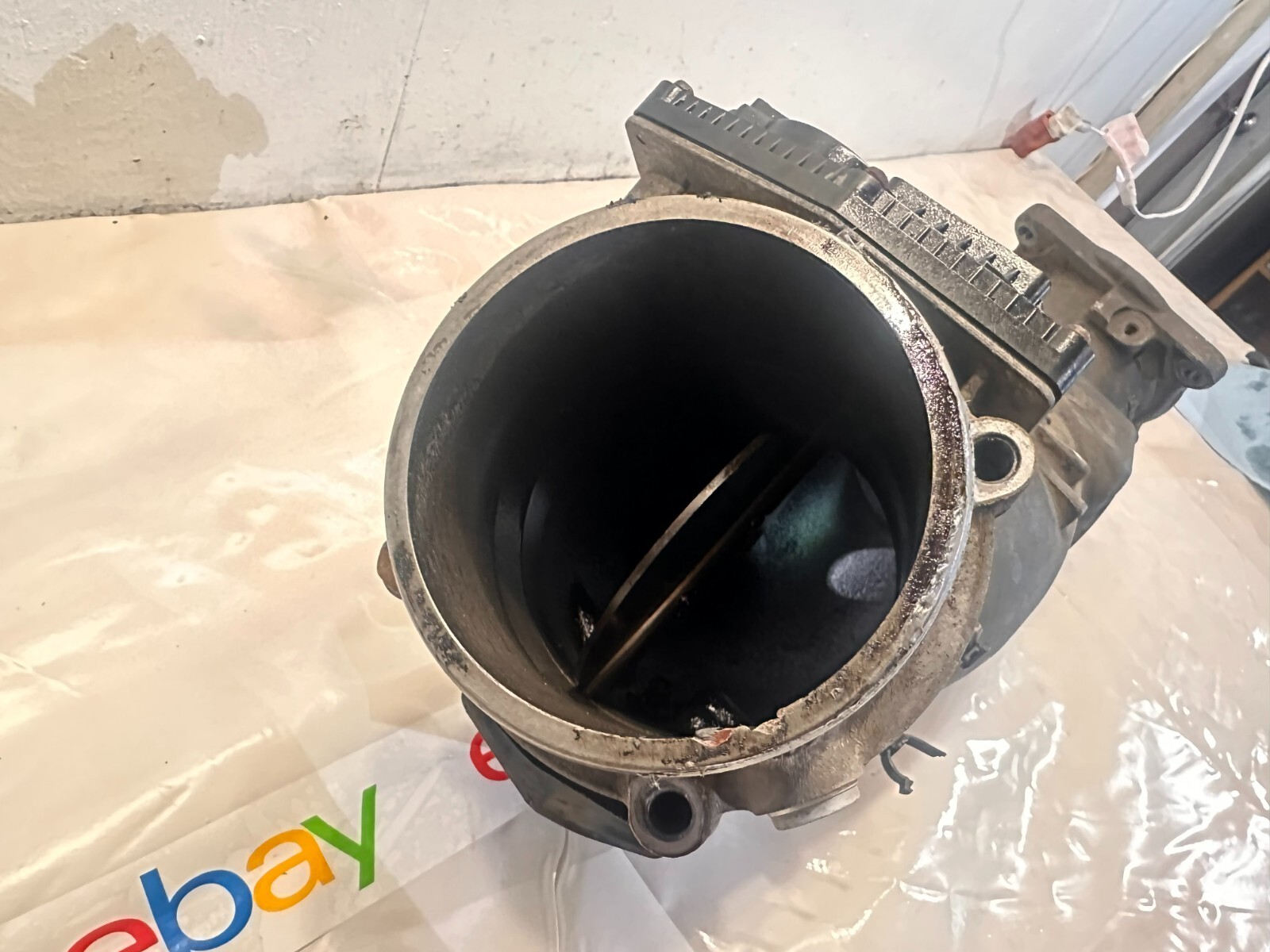 DETROIT DIESEL DD15 Engine throttle body and intake pipe A4710984707 ...