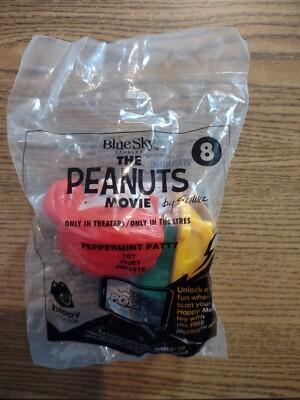 2015 THE PEANUTS MOVIE #8 PEPPERMINT PATTY McDonald's Happy Meal Toy ...