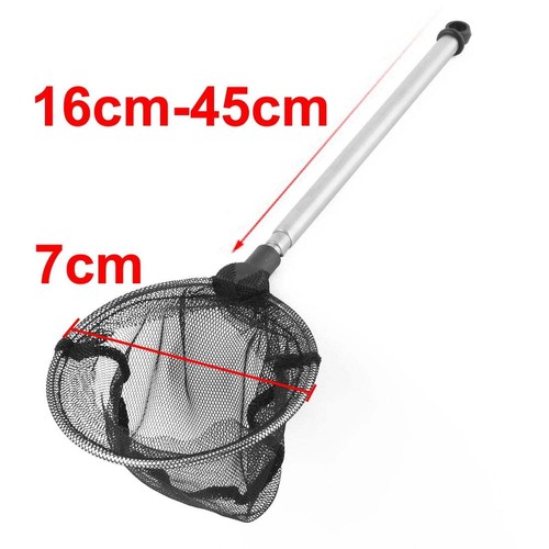 Aquarium Fish Tank Goldfish 4 Sections Telescopic Handle Fishing Catch ...