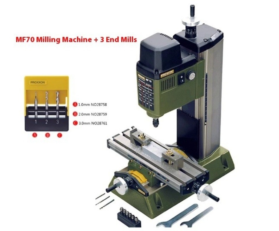 Compact Desktop Mini Milling Machine Drill Precision Milling Machine ...