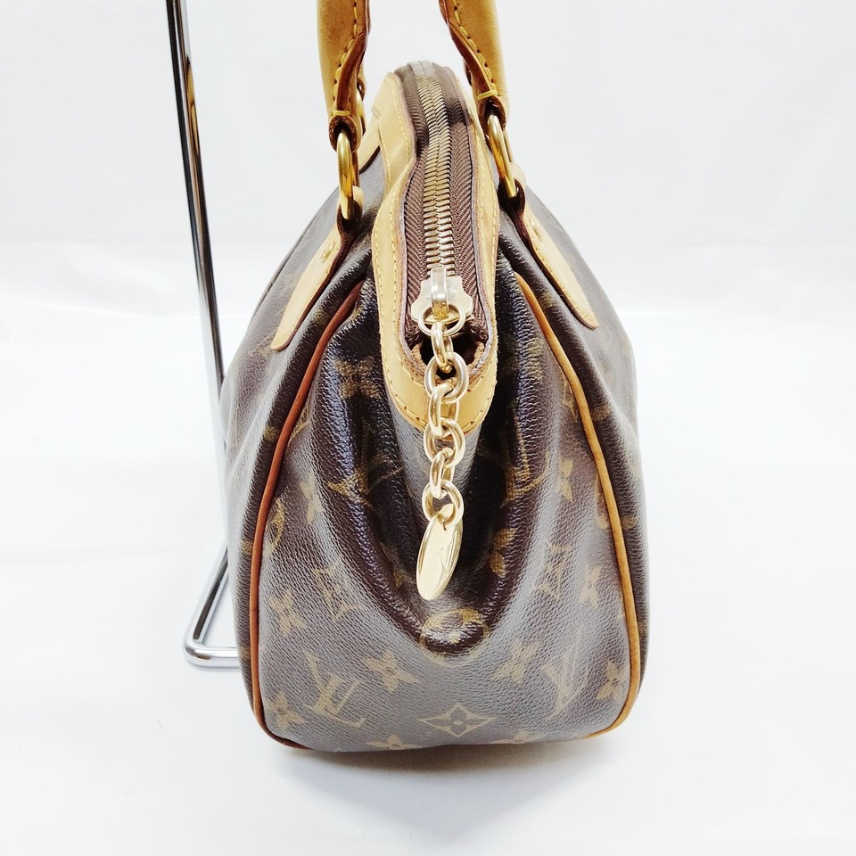 Louis Vuitton LV Hand Bag M40431 Tivoli PM brown Monogram 452024 | eBay