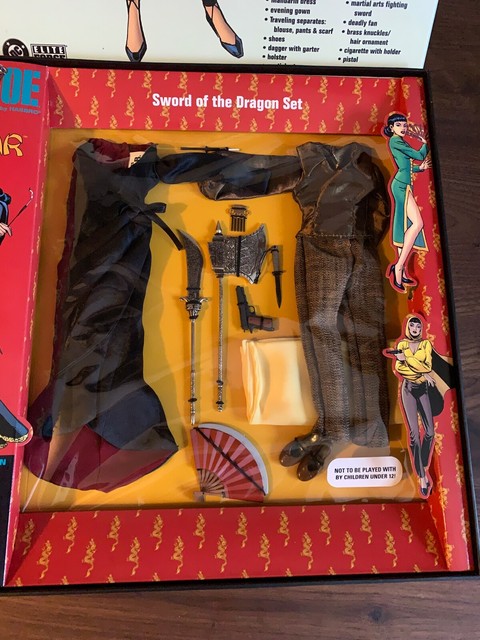 2003 Hasbro Gi Joe DC Comics Sword of The Dragon Set Miss Fear ...