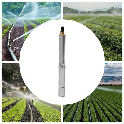 110V 0.33HP Deep Well Pump Submersible Well Pump Deep Well Pump 16GPM ...