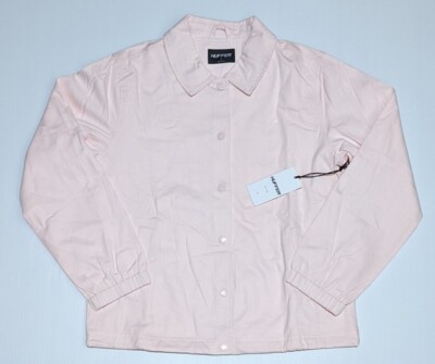 Brand New Huffer Womens Pink Coach Jacket Size 6 | eBay Australia