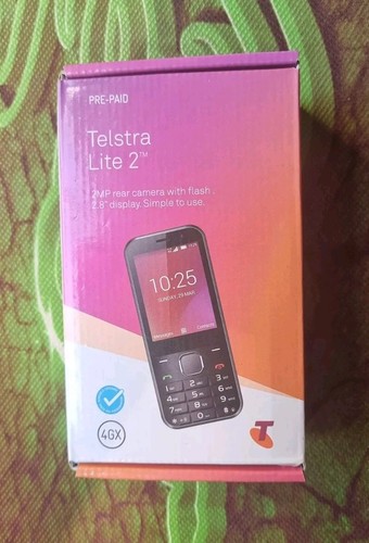 Telstra Lite 2.8" Display 4GX Mobile Phone - Black / Locked to Telstra ...