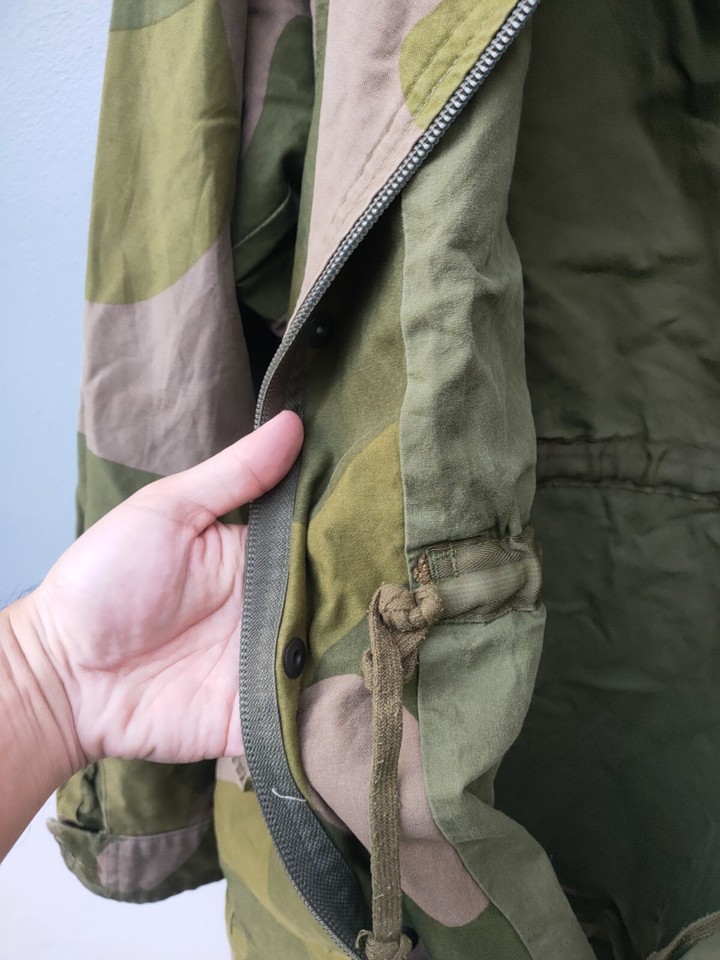 Norway Norwegian Army M75 Camo Field Jacket BDU Cold Weather Jacket | eBay
