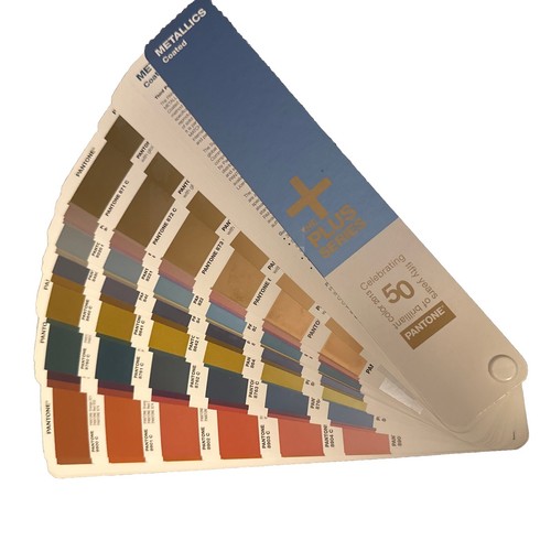 Pantone Plus Series Metallics Coated Color Guide Book | eBay