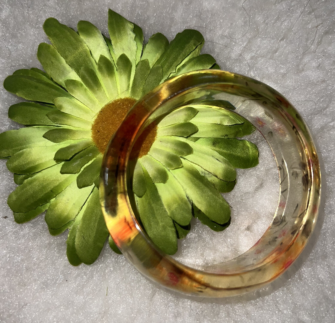 Vintage Retro 80's Oversized Translucent Speckled Col… - Gem