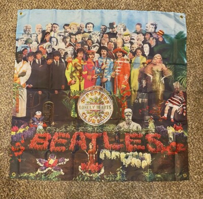 the Beatles flag 4'x4' Huge | eBay